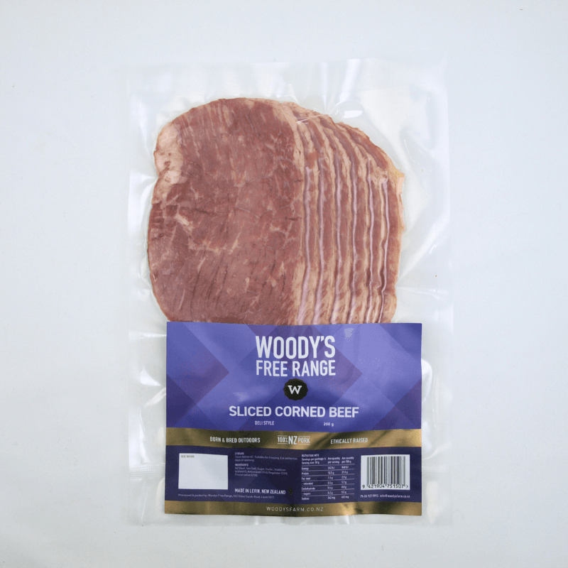 Corned Beef (Sliced) | Woody's Free Range