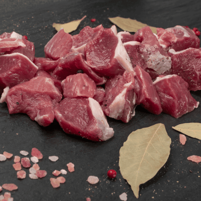 Goat (Diced) | Woody's Free Range