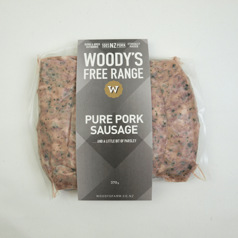 Pure Pork Sausage | Woody's Free Range